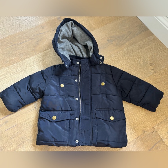Jacadi | Jackets & Coats | Jacadi Navy Blue Baby Boy Puffer Jacket 2m ...